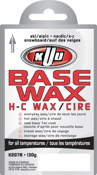 KUU Base Wax All Temp 130g - Chill Explore