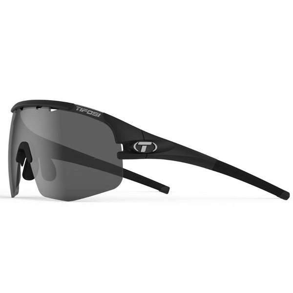 Tifosi Sledge Lite - Matte Black - Smoke/AC Red/Clear Lense - Chill Explore
