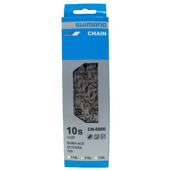 Shimano CN-6600 Road Chain 10-Speed Ultegra 6600 Series 6700 Triple ...